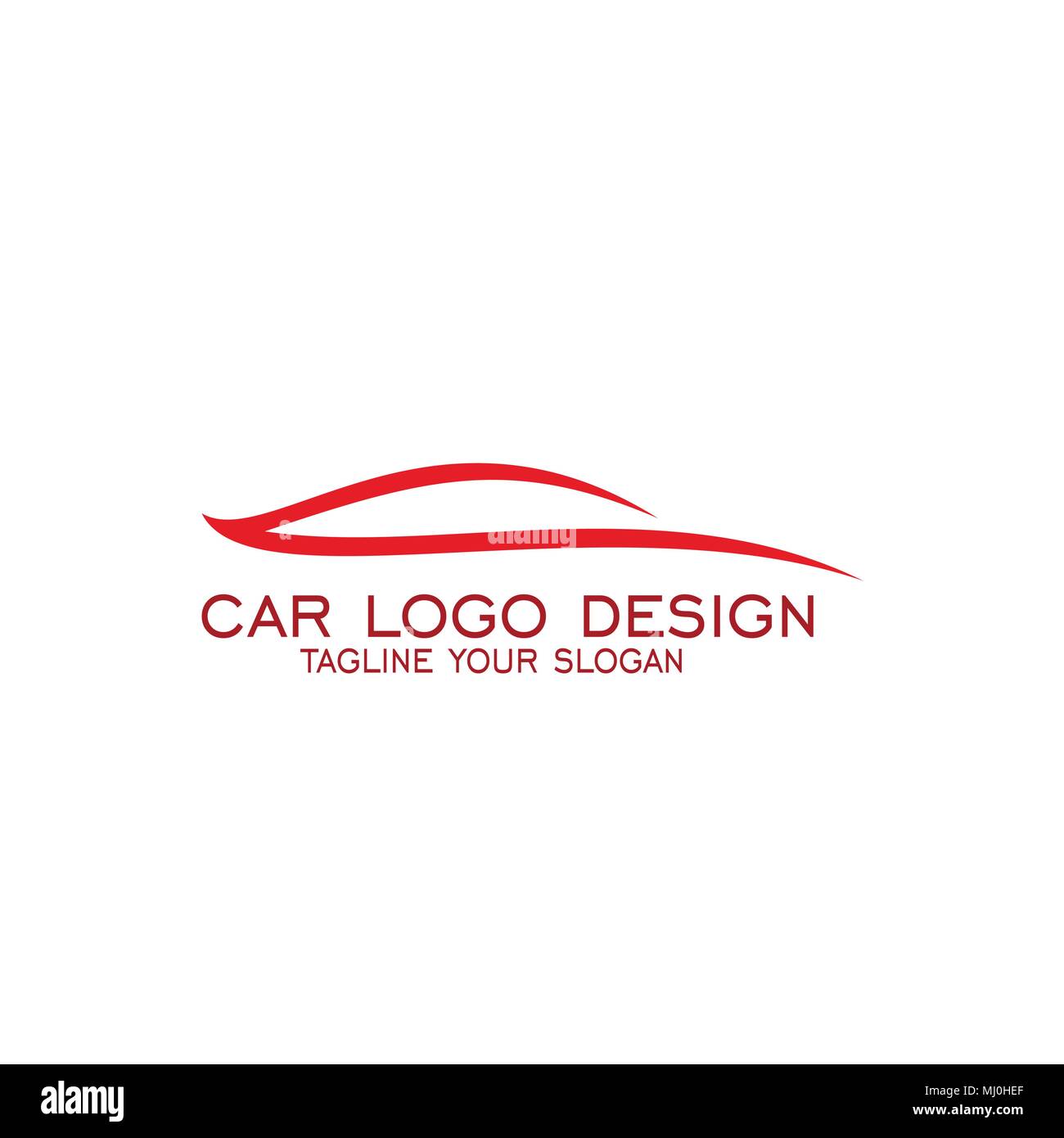 Car logo design, auto car logo, line concept, vector icons Stock Vector ...