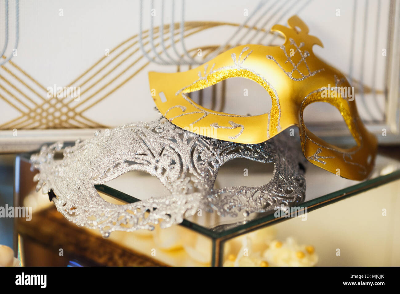 Authentic venetian masks hi-res stock photography and images - Alamy