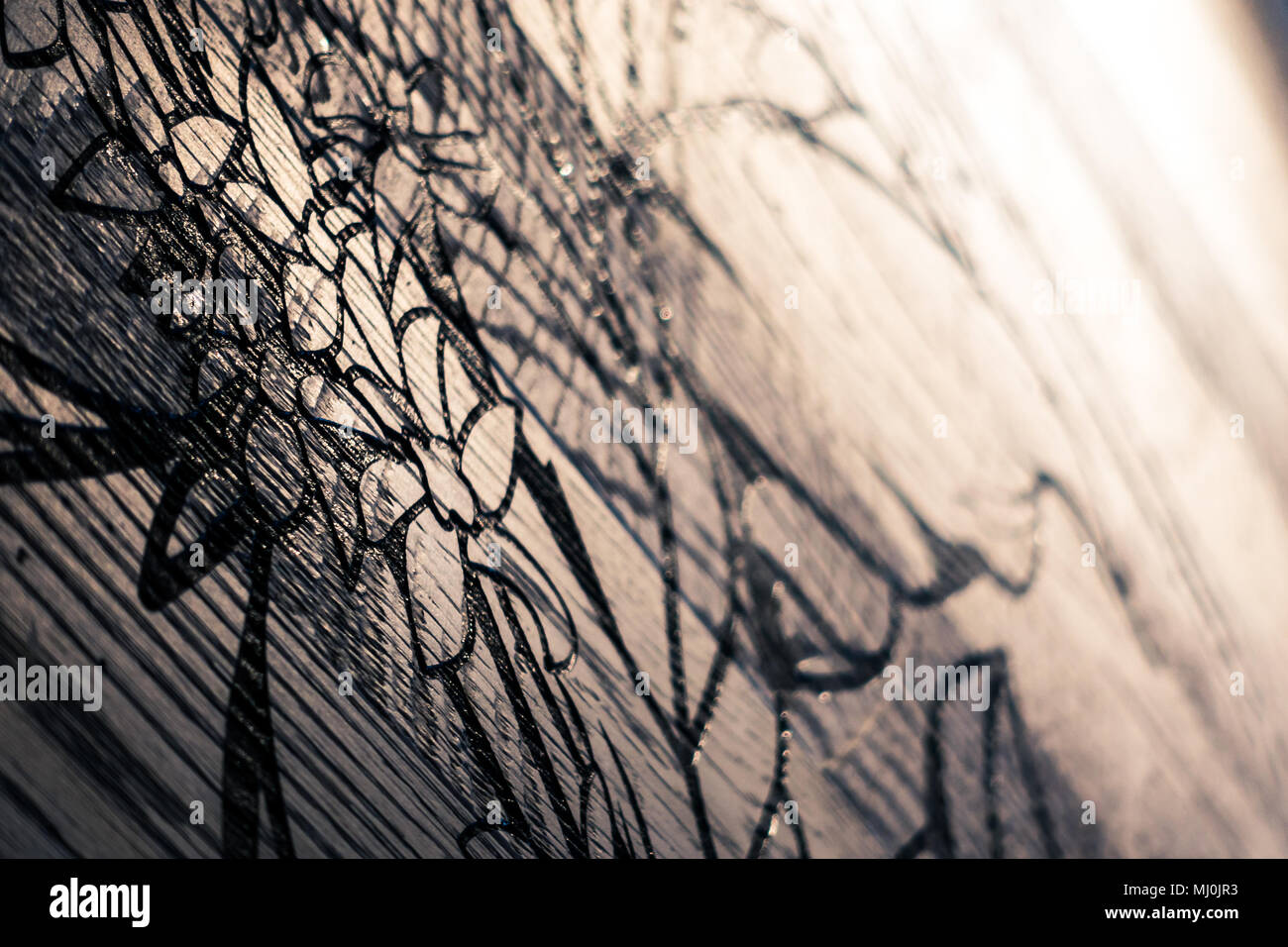 Doodles in the wall in China Stock Photo - Alamy