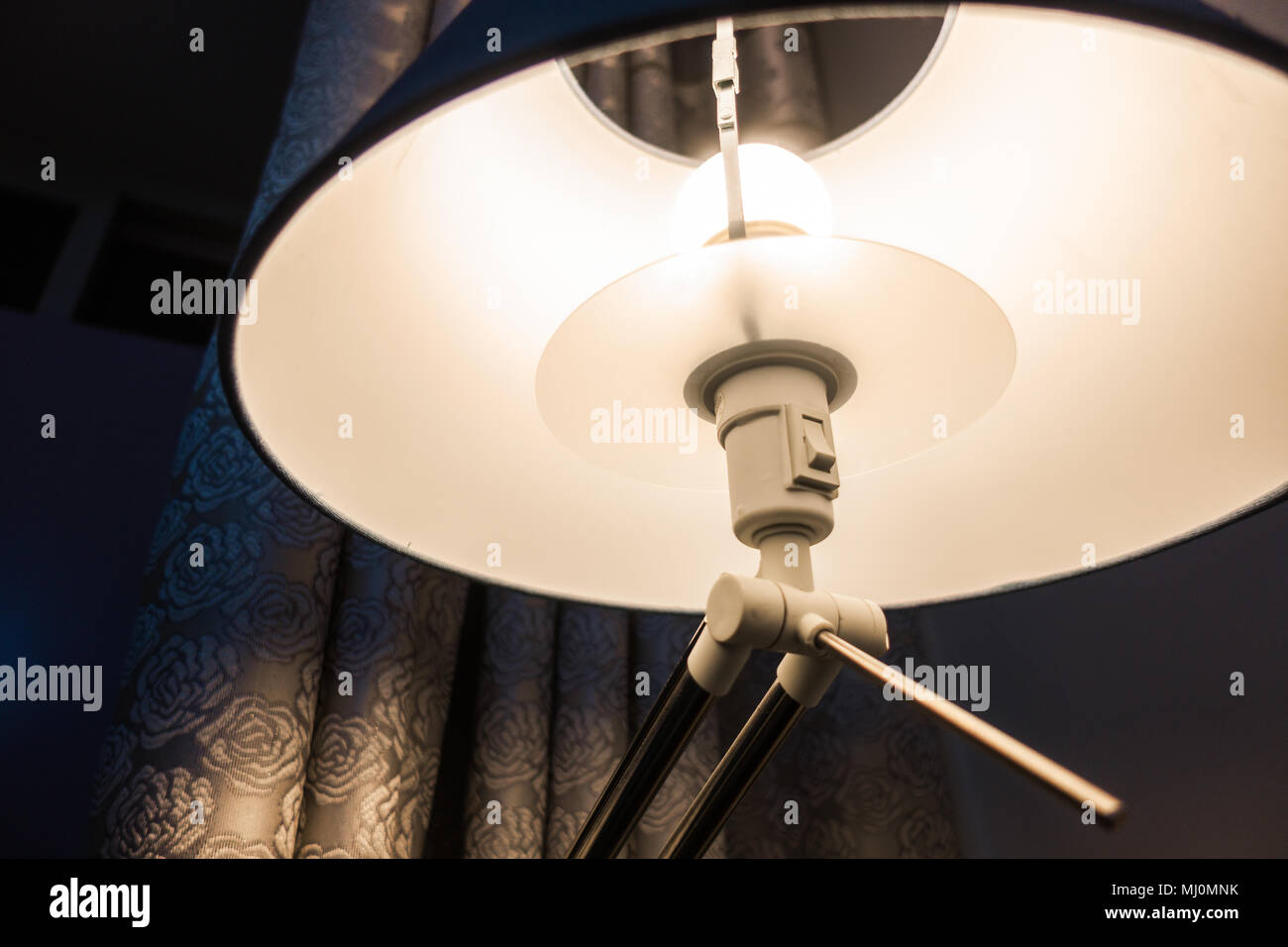 A Close-up of the Table Lamp's Interior Structure Stock Photo - Alamy
