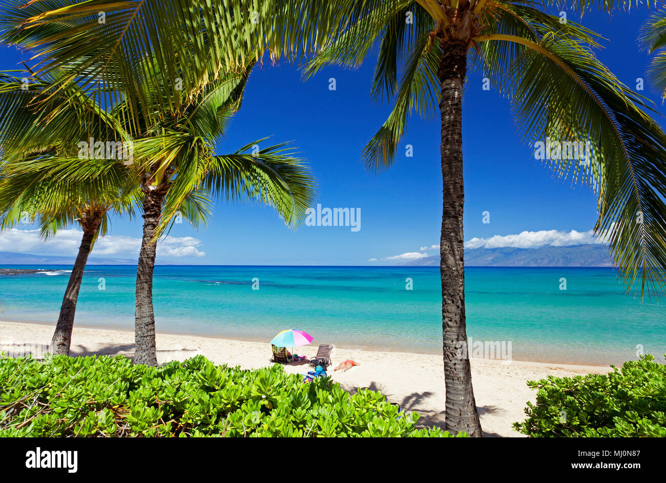 Napili beach maui hi-res stock photography and images - Alamy