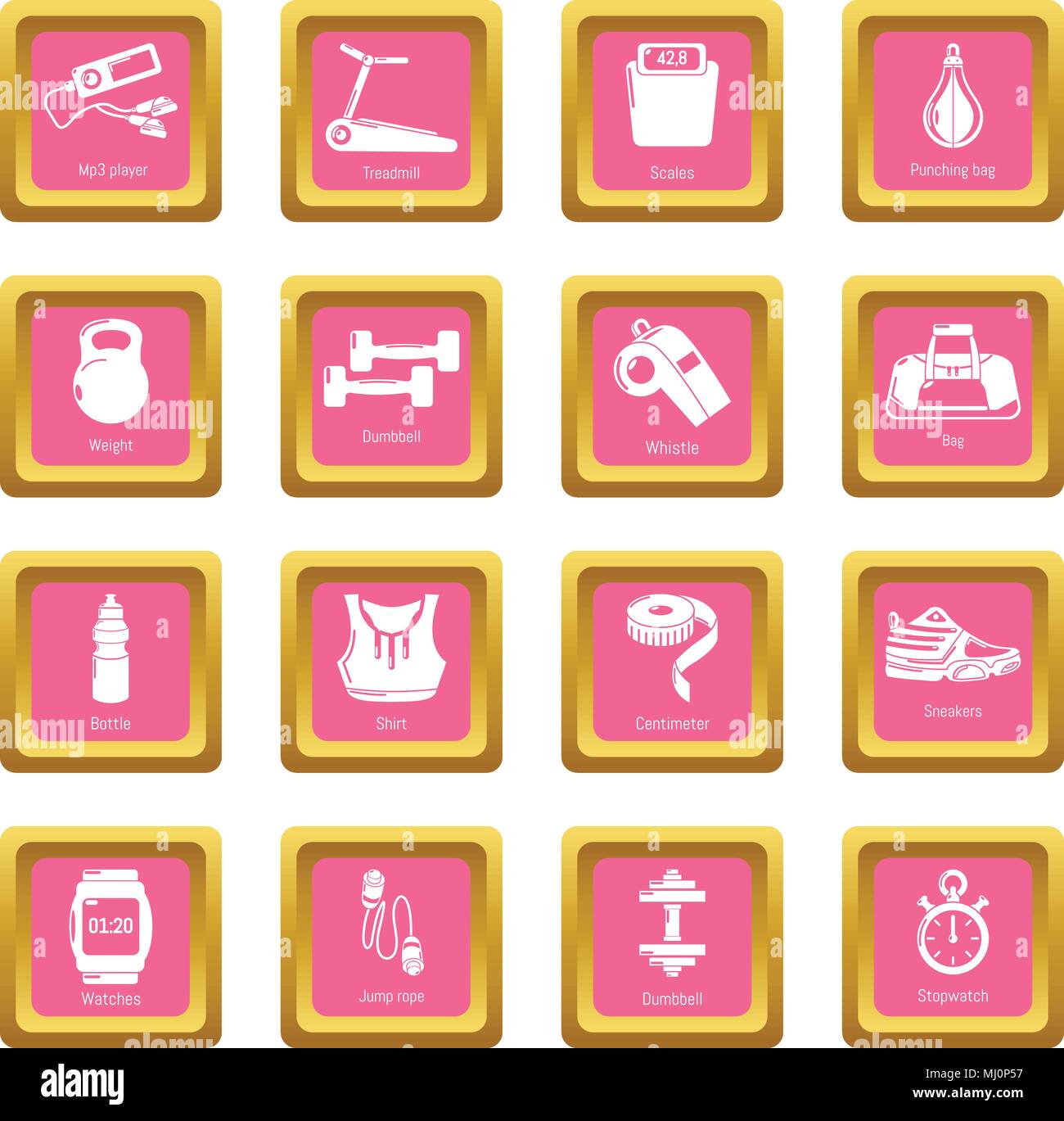 Watches exercises Stock Vector Images - Alamy