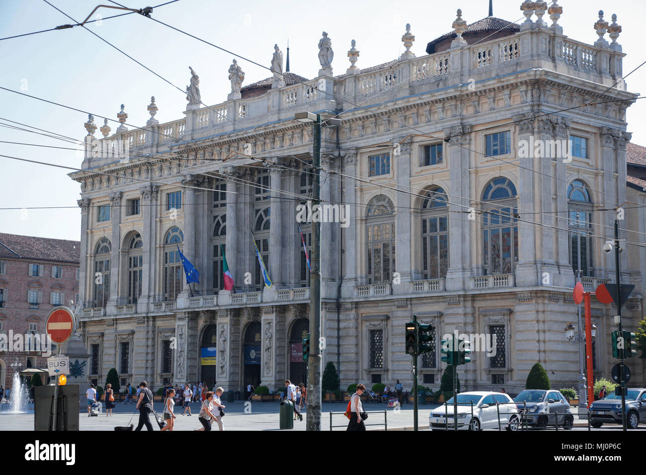Turin, Piedmont, Italy: sightseeing around the city looking at its ...