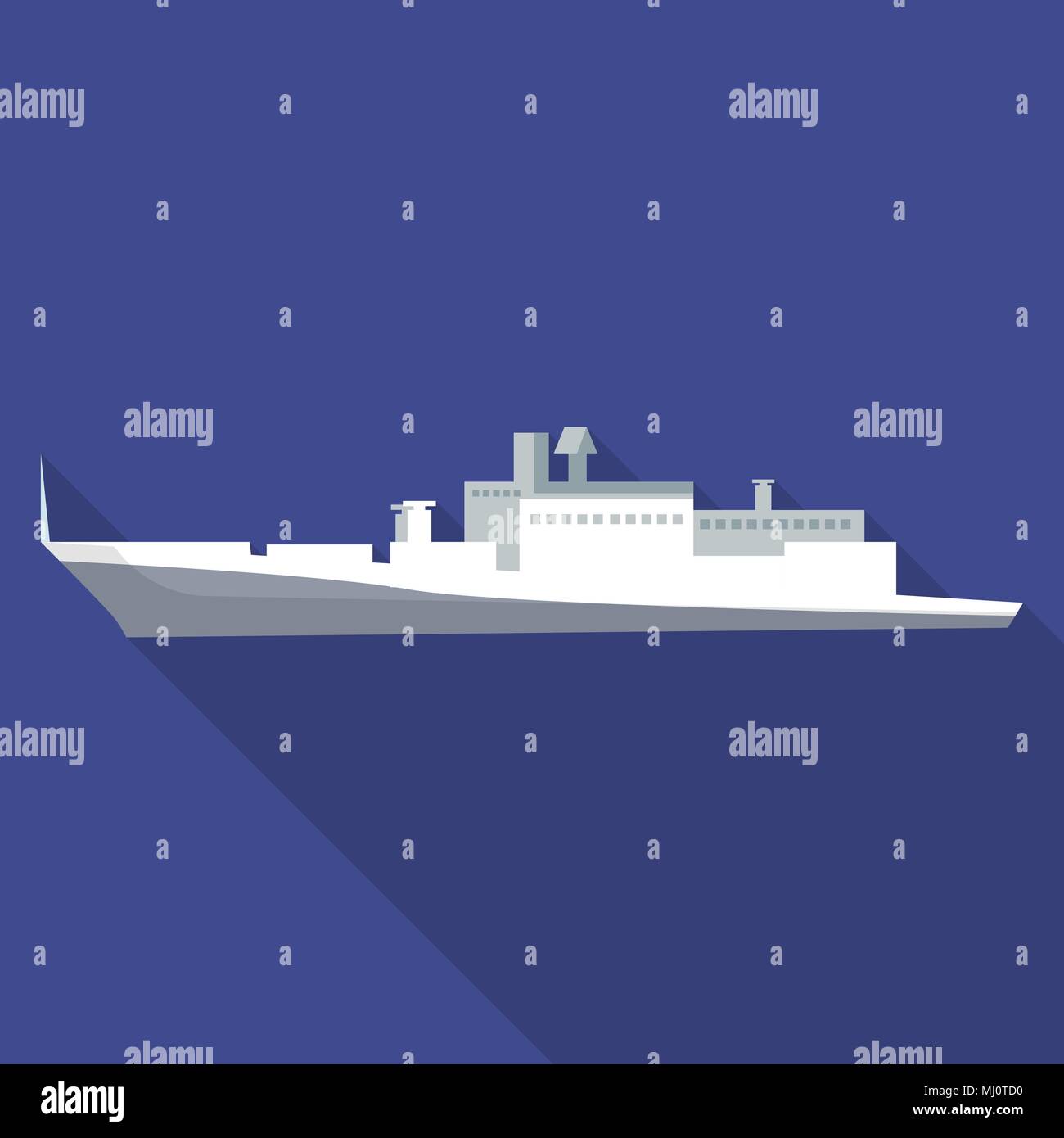 Vessel at berth Stock Vector Images - Alamy
