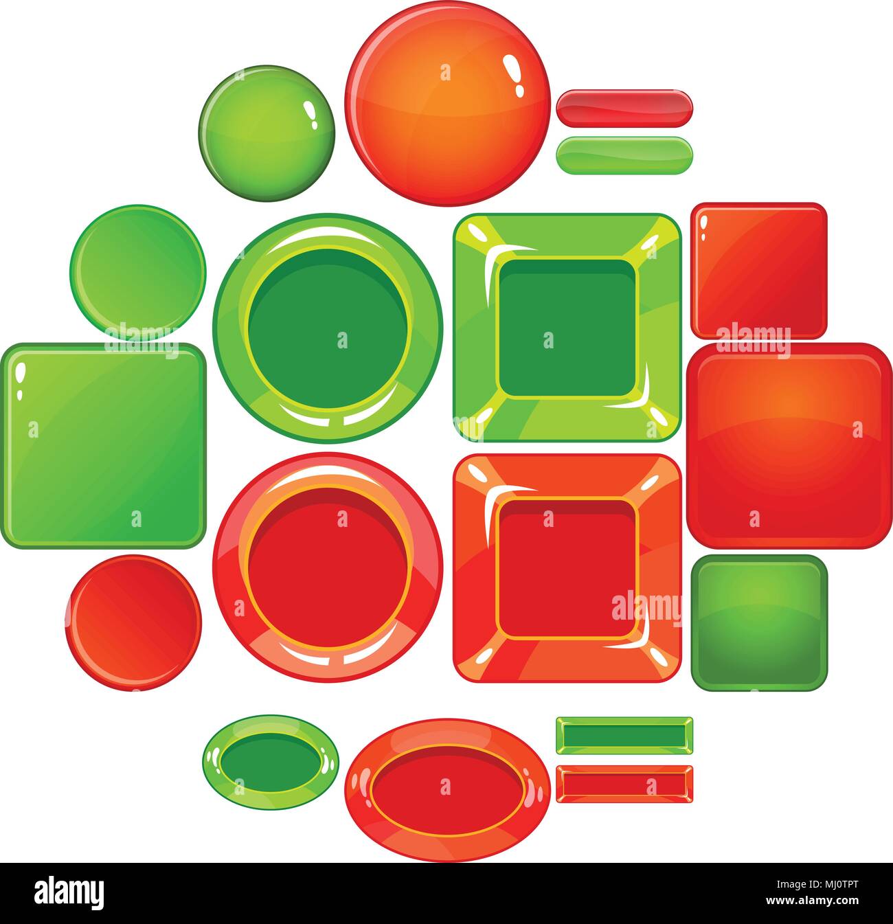 Illustration Of Push Buttons High Resolution Stock Photography and ...