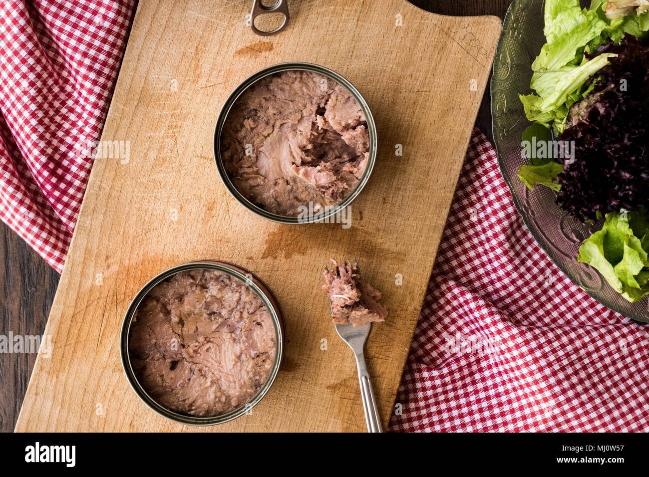 A tuna is a saltwater fish that belongs to the tribe Thunnini Stock ...