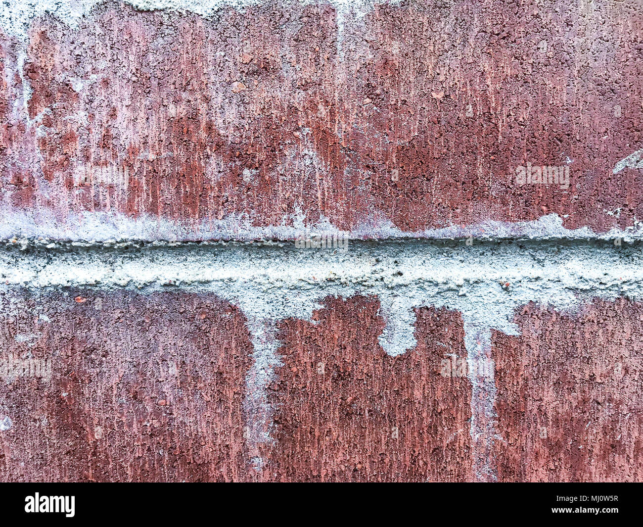 Wall of old brickwork. Studio Photo Stock Photo - Alamy