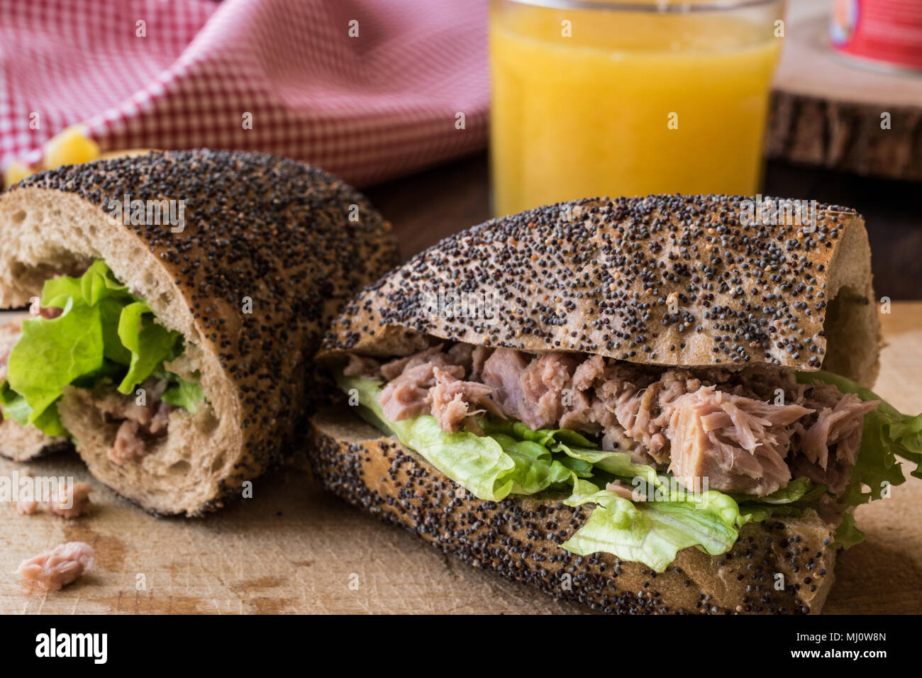 A tuna is a saltwater fish that belongs to the tribe Thunnini Stock ...