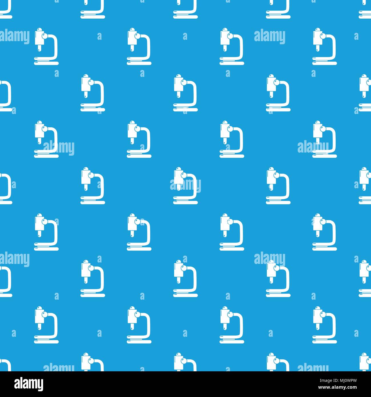 Microscope pattern vector seamless blue Stock Vector Image & Art - Alamy