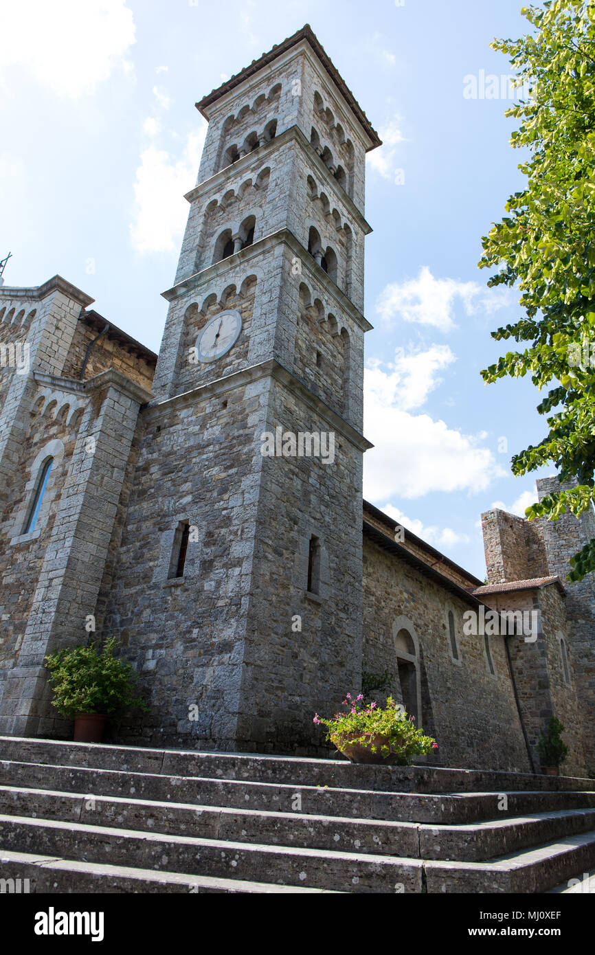 Remote Italian Church Stock Photo - Alamy