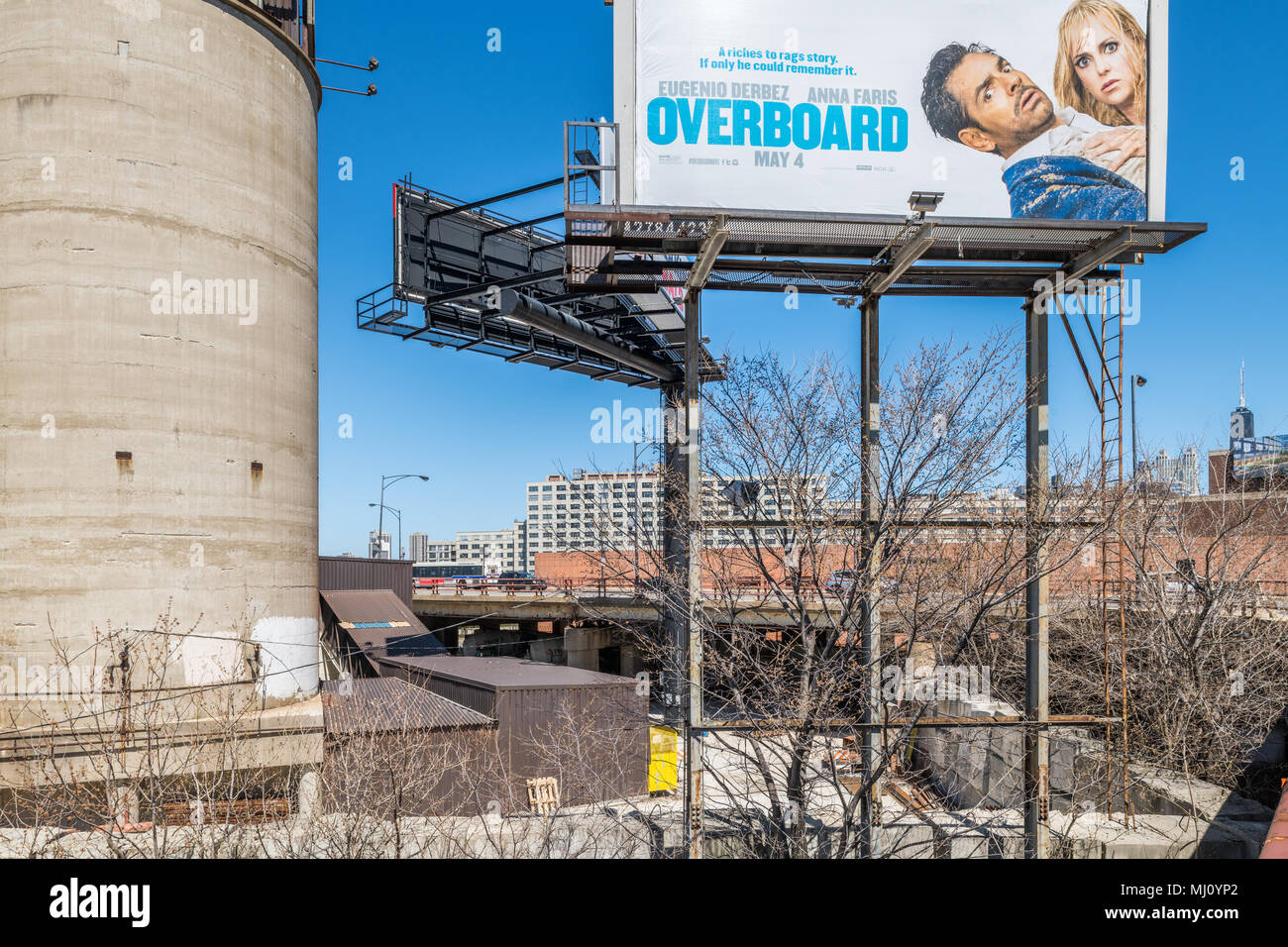 Prairie Material Yard 32 near Goose Island Stock Photo - Alamy