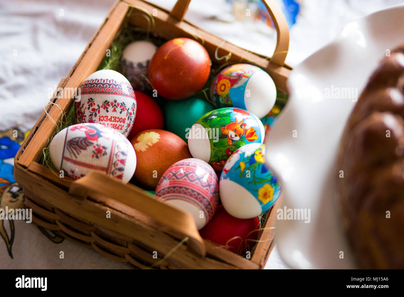 Beautiful traditional easter bread hi-res stock photography and images ...