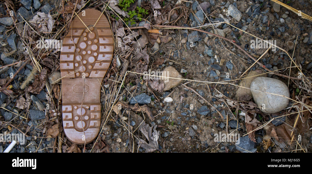 Boot Print In Mud High Resolution Stock Photography and Images - Alamy