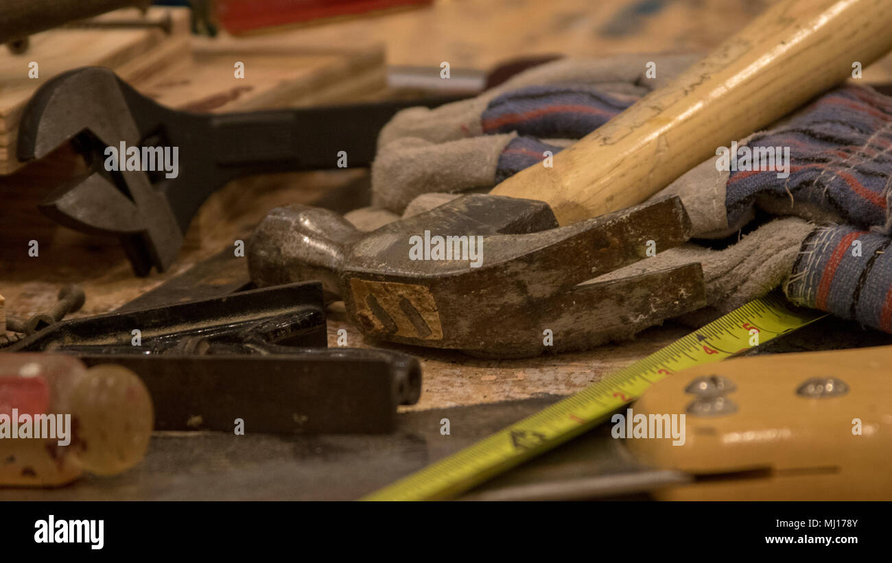 Dirty Workbench High Resolution Stock Photography and Images - Alamy