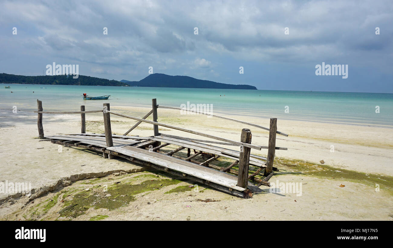 tropical beach of koh rong samloem island in cambodia Stock Photo - Alamy