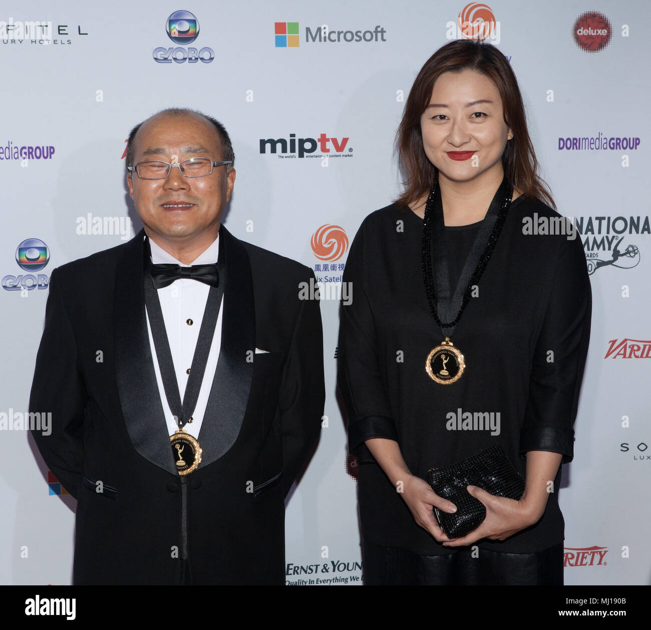 NEW YORK, NY - NOVEMBER 19: Hyun Chang Oh and Haewon Chin at the 40th ...