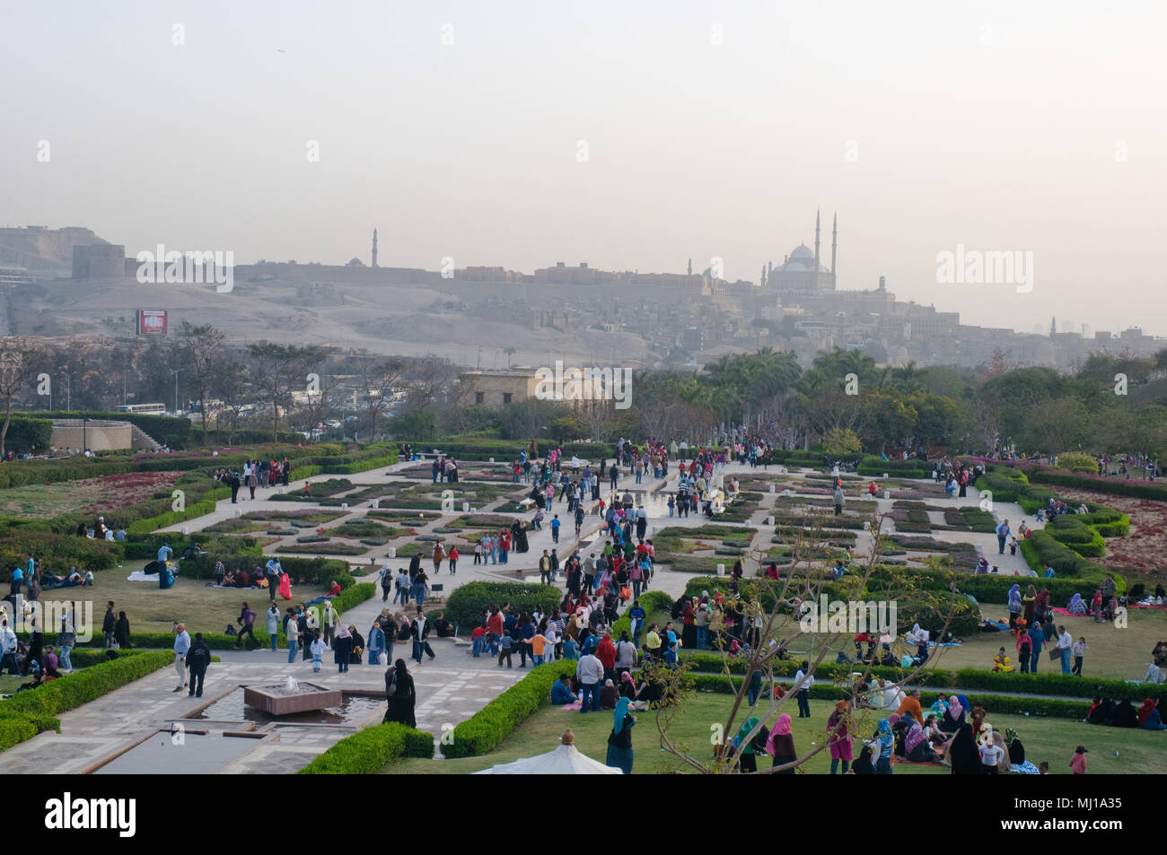 Largest public garden in cairo hi-res stock photography and images - Alamy