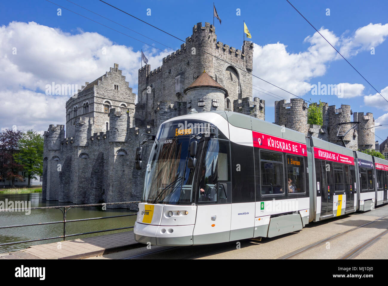 Ghent tramway hi-res stock photography and images - Alamy