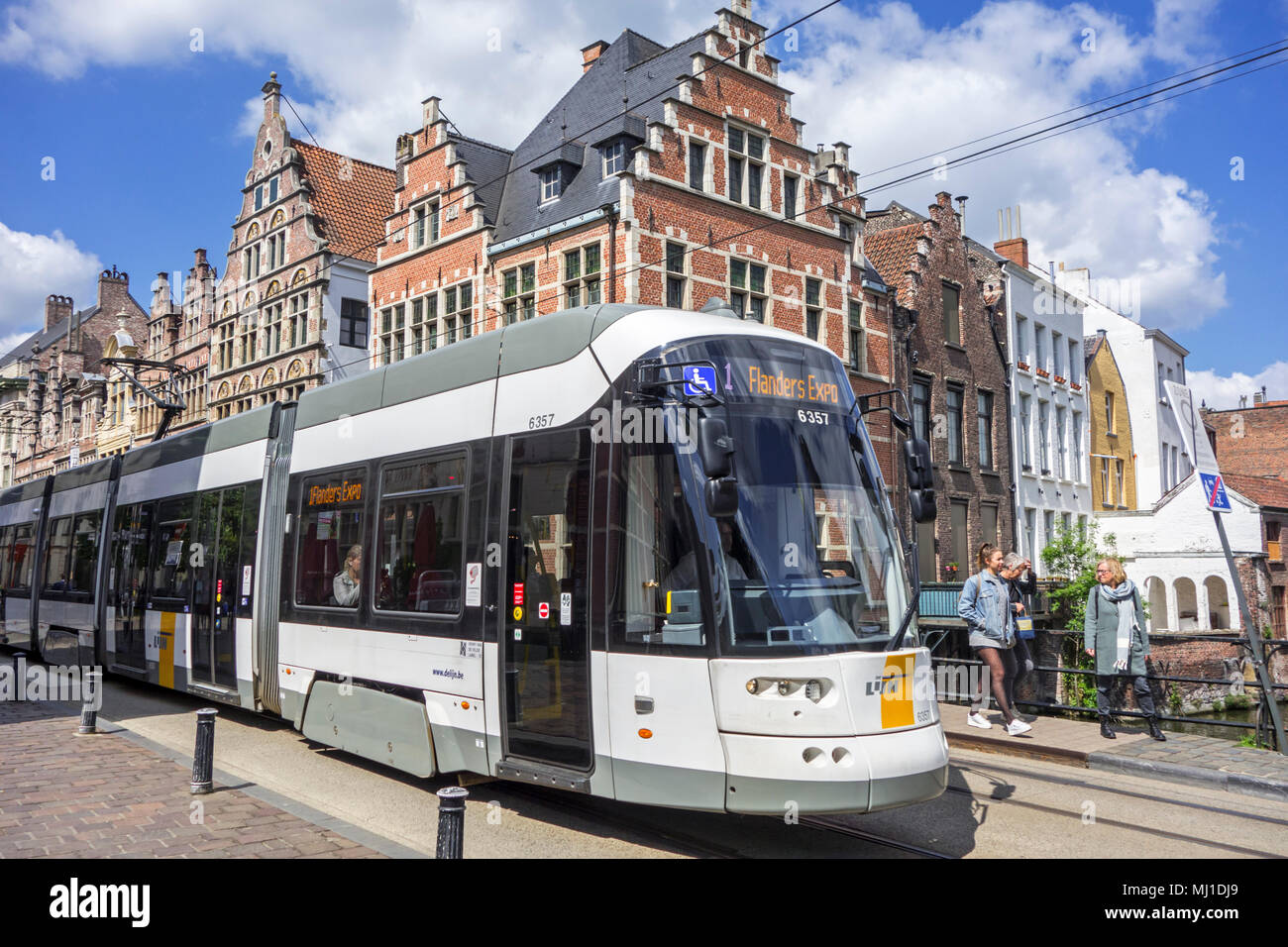 Flemish tram hi-res stock photography and images - Alamy
