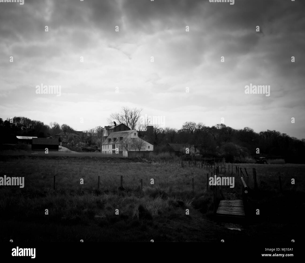 Fields house uk Black and White Stock Photos & Images - Alamy