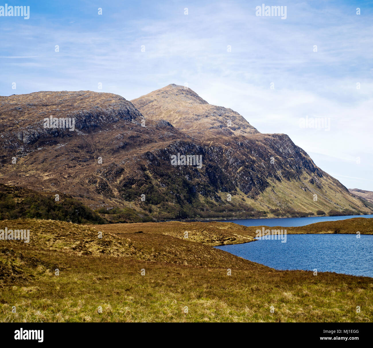 Loch stack with ben stack hi-res stock photography and images - Alamy