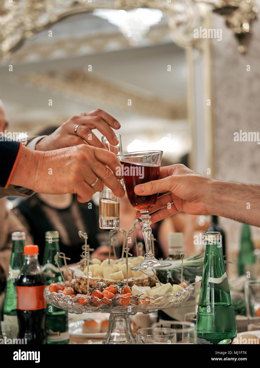 Rich alcohol hi-res stock photography and images - Alamy