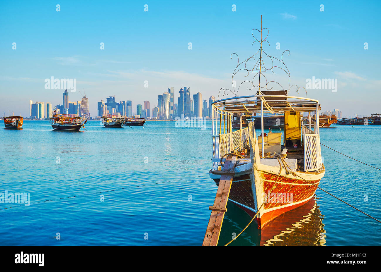 Old dhow harbor hi-res stock photography and images - Alamy