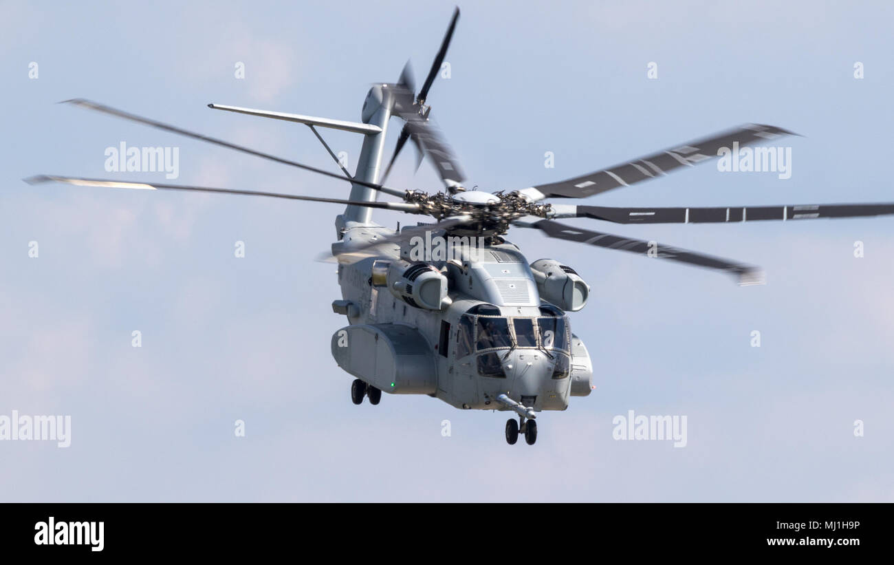 BERLIN, GERMANY - APR 27, 2018: New US Marines Sikorsky CH-53K King ...