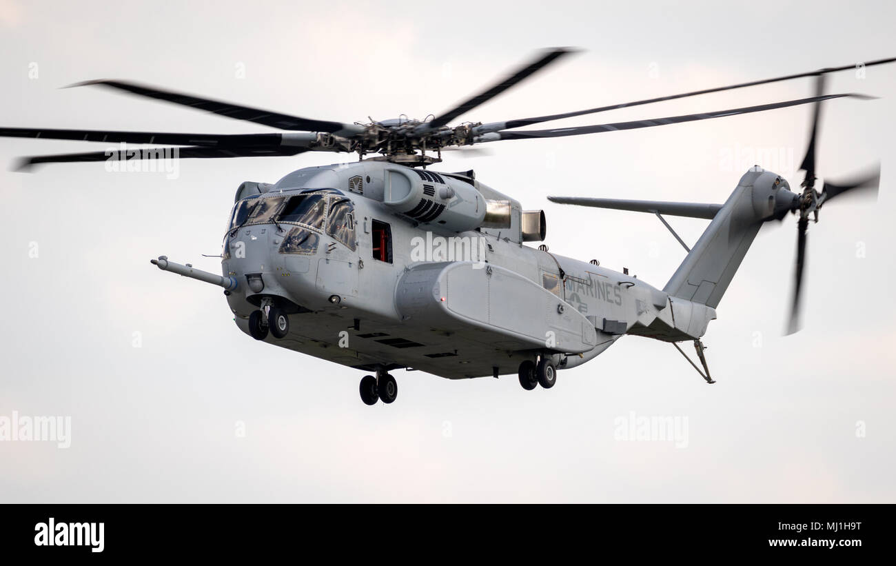 BERLIN - APR 27, 2018: New US Marines Sikorsky CH-53K King Stallion ...