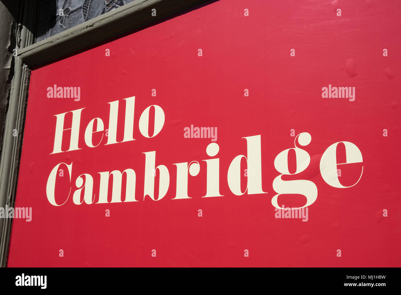 Hello large hi-res stock photography and images - Alamy