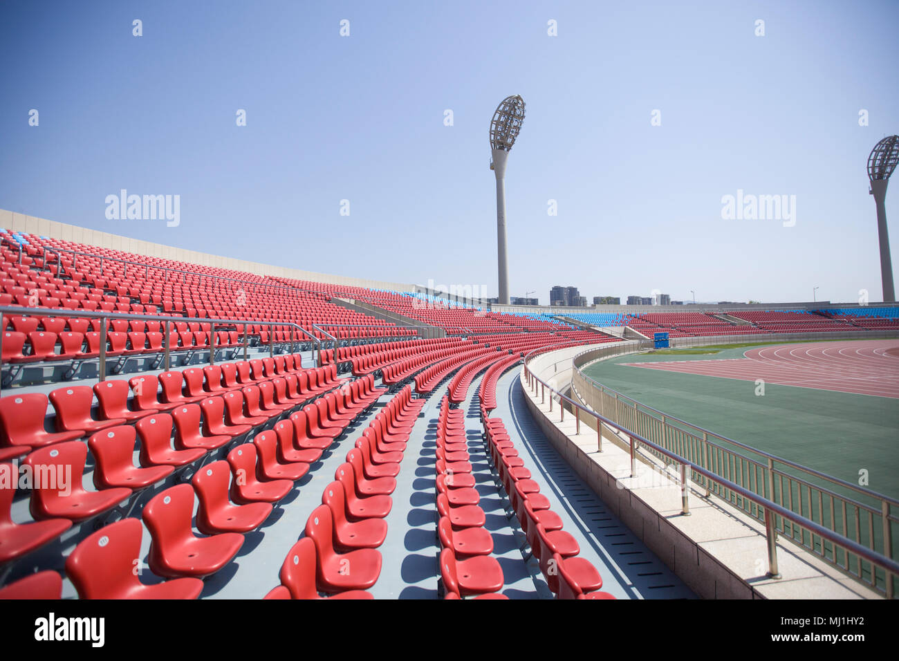 Stadium balustrade view hi-res stock photography and images - Alamy