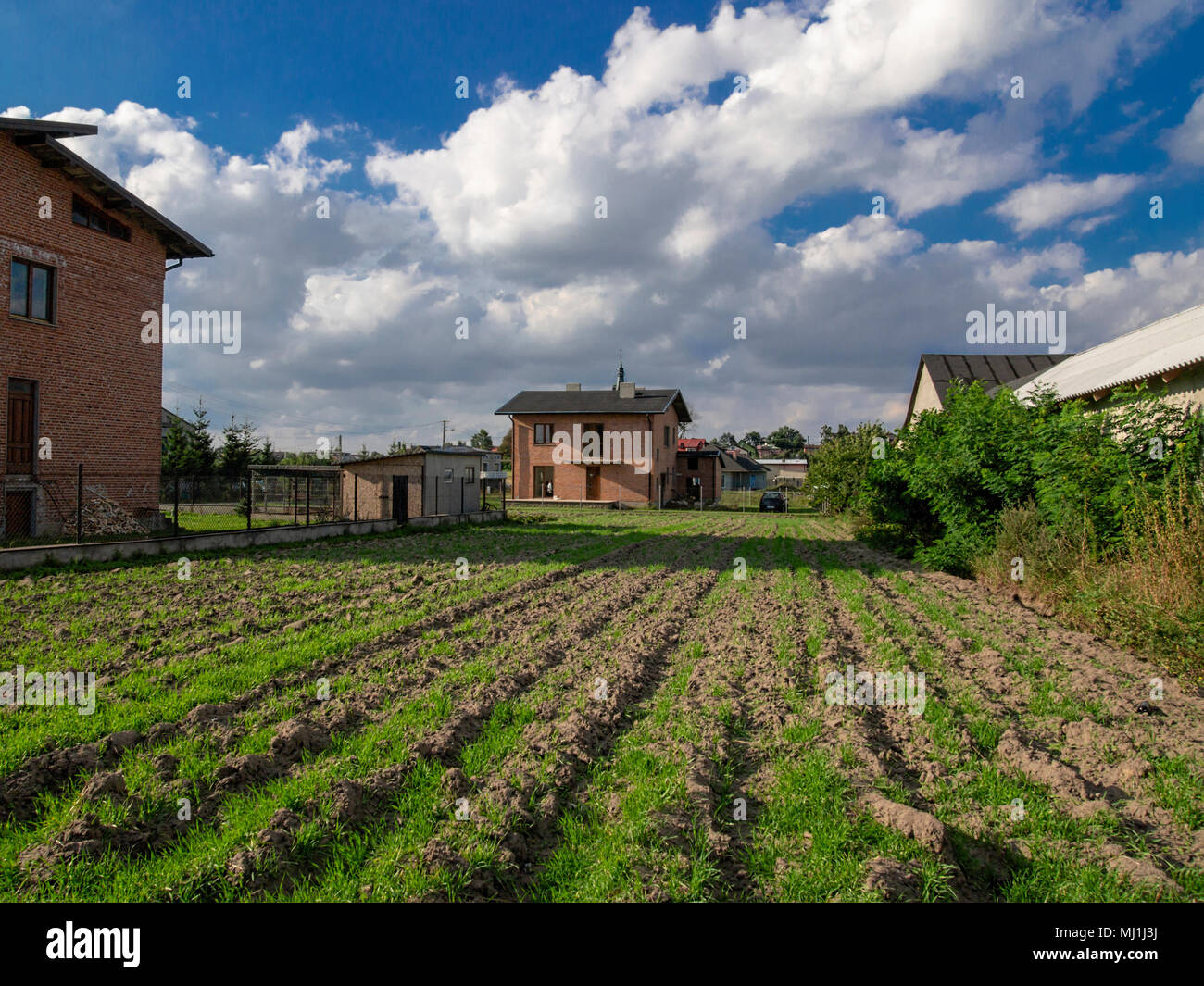 Village farming land hi-res stock photography and images - Alamy