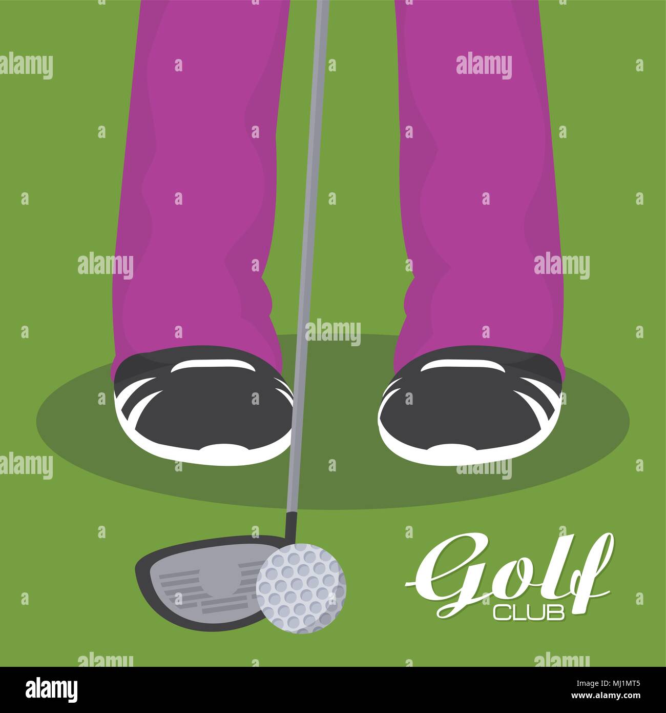 Golf club concept cartoons Stock Vector Image & Art - Alamy