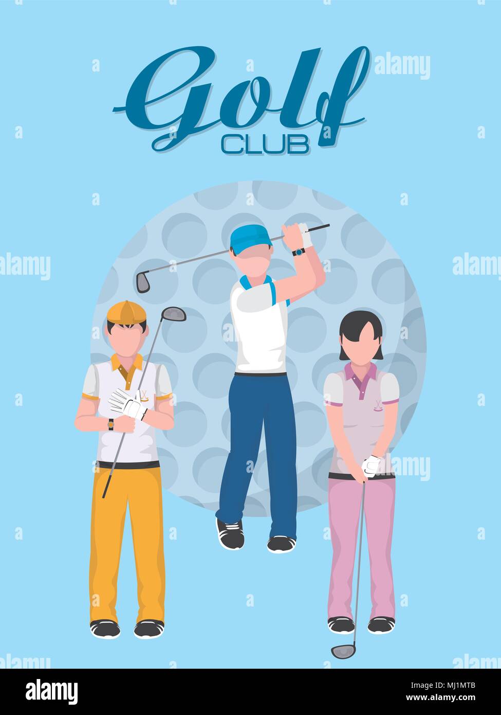 Golf club concept cartoons Stock Vector Image & Art - Alamy