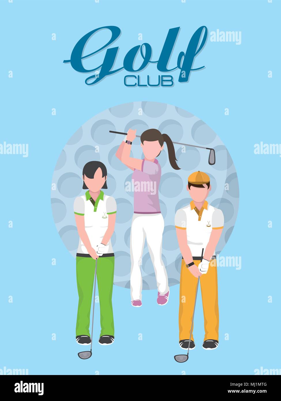 Golf club concept cartoons Stock Vector Image & Art - Alamy
