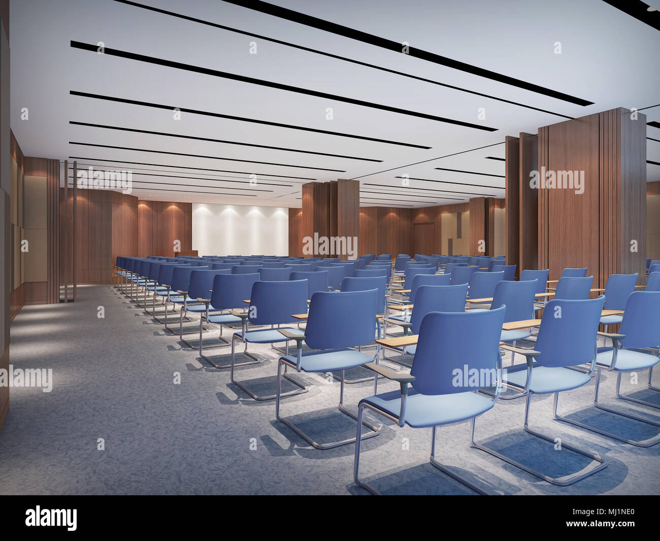 Computer graphics conference room Stock Photo - Alamy