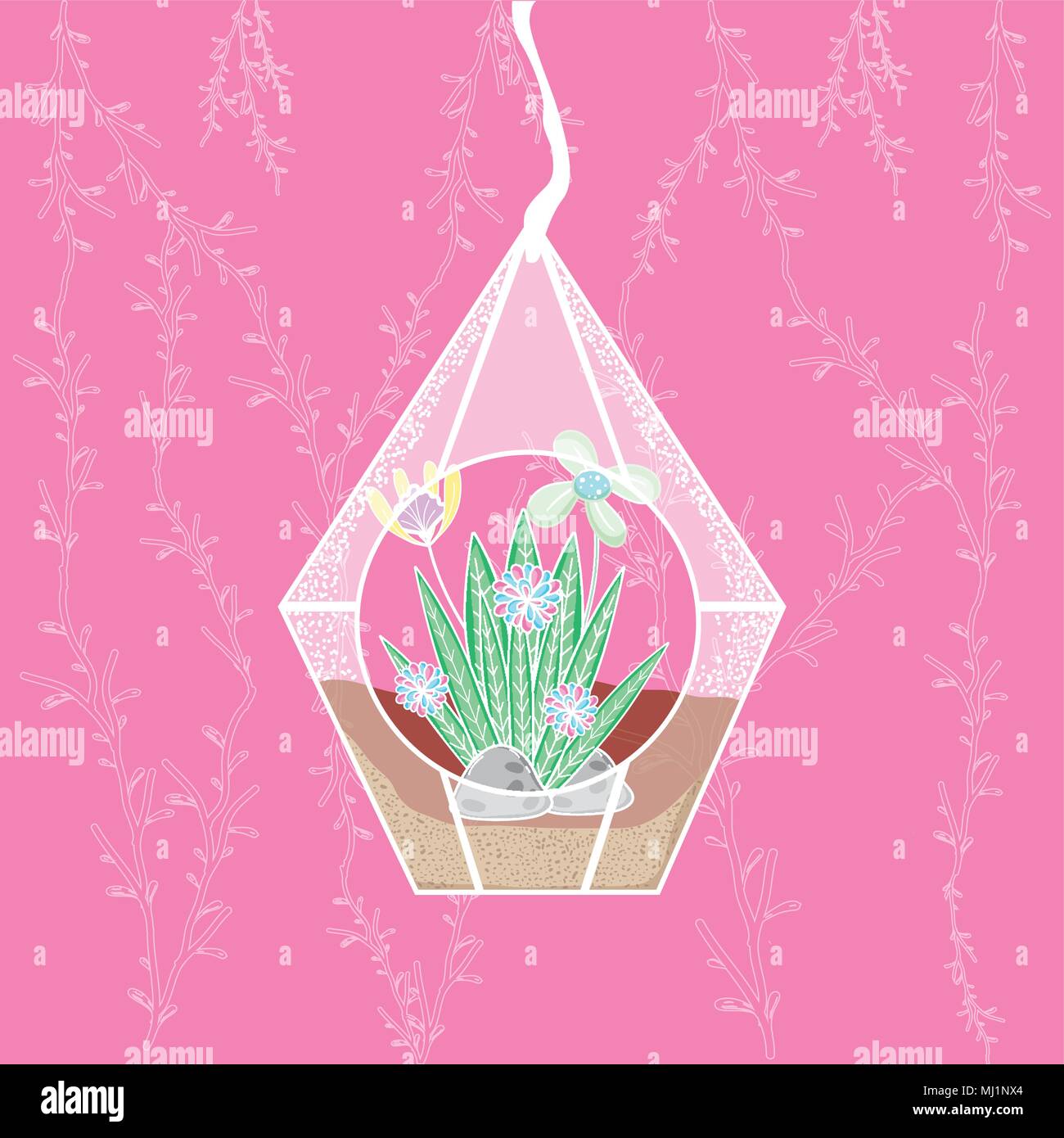Garden ball bloom blossom Stock Vector Images - Alamy