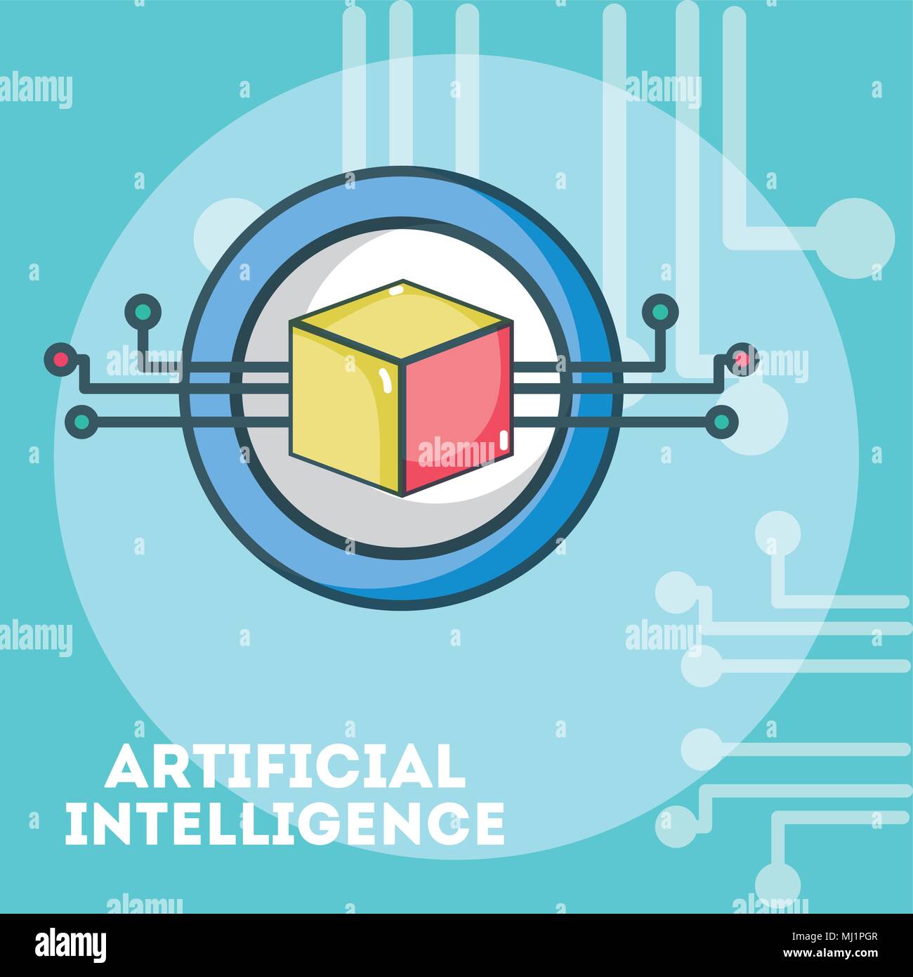 Artificial intelligence concept Stock Vector Image & Art - Alamy