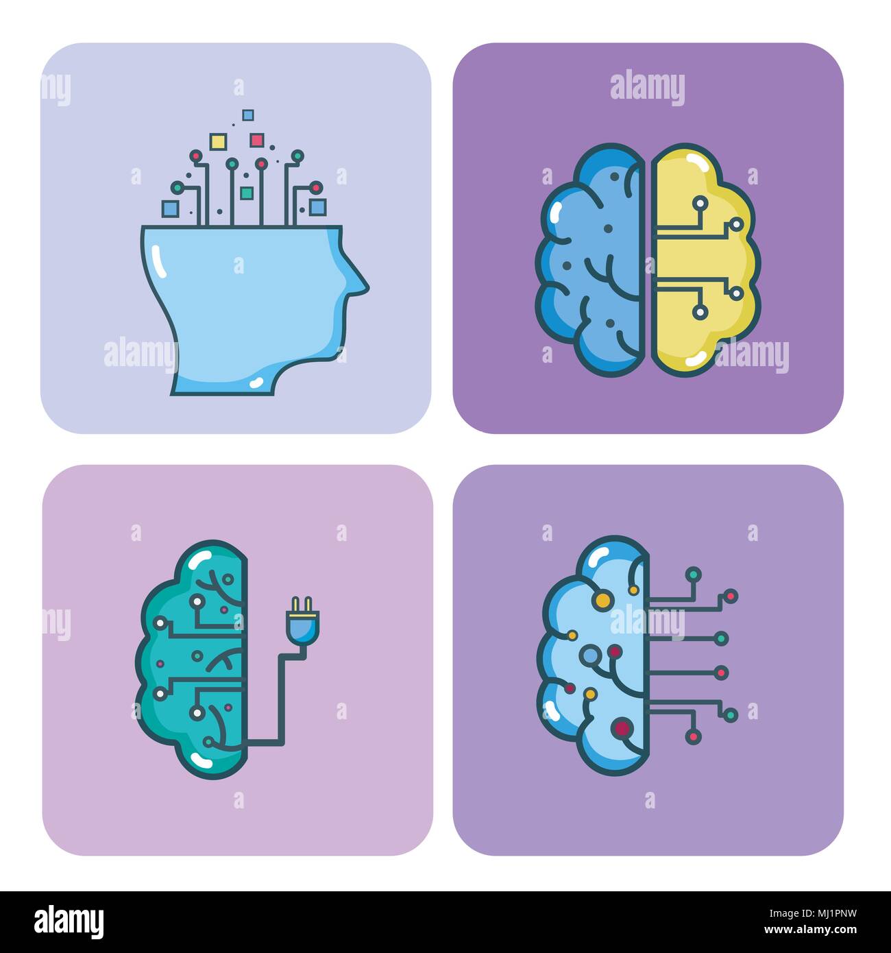 Set of artificial intelligence icons Stock Vector Image & Art - Alamy Set of artificial intelligence icons Stock Vector Image & Art - Alamy