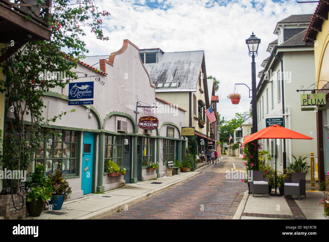 St augustine historic district hi-res stock photography and images - Alamy