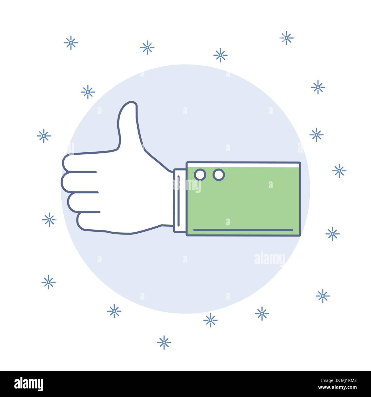 Hand like symbol Stock Vector Image & Art - Alamy