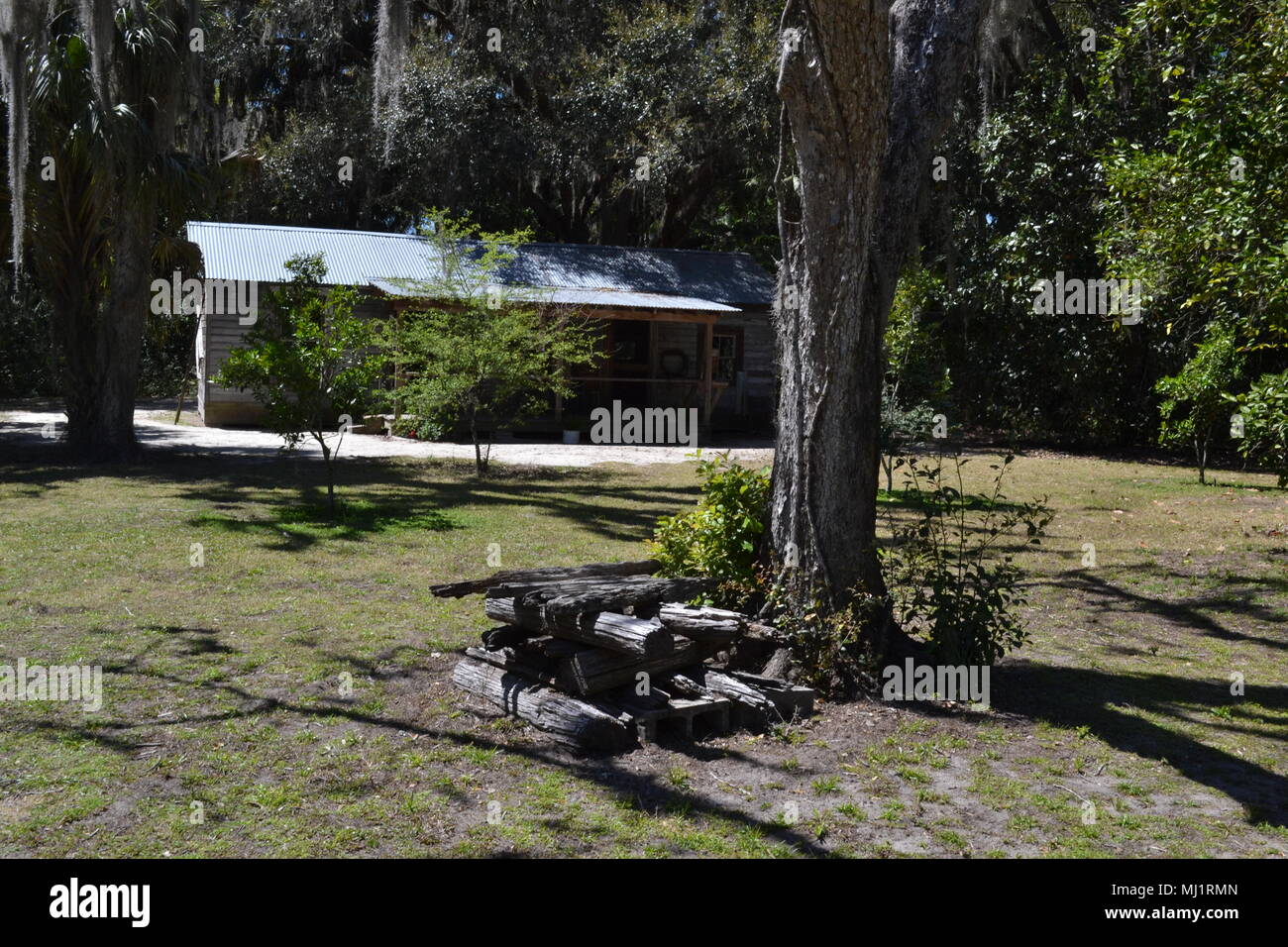 Marjorie Kinnan Rawlings State Historic State Park-Cracker house Stock ...