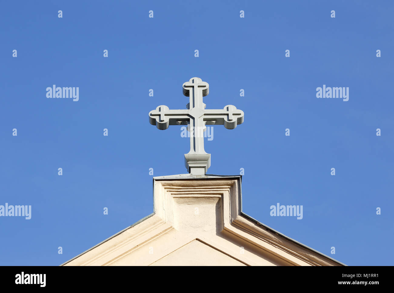 Cross of a church hi-res stock photography and images - Alamy