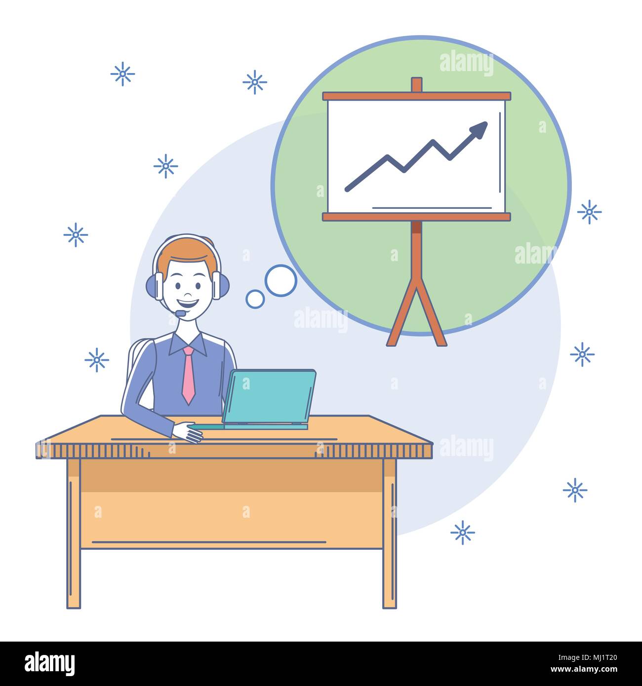 Girl concept growing not plant Cut Out Stock Images & Pictures - Alamy