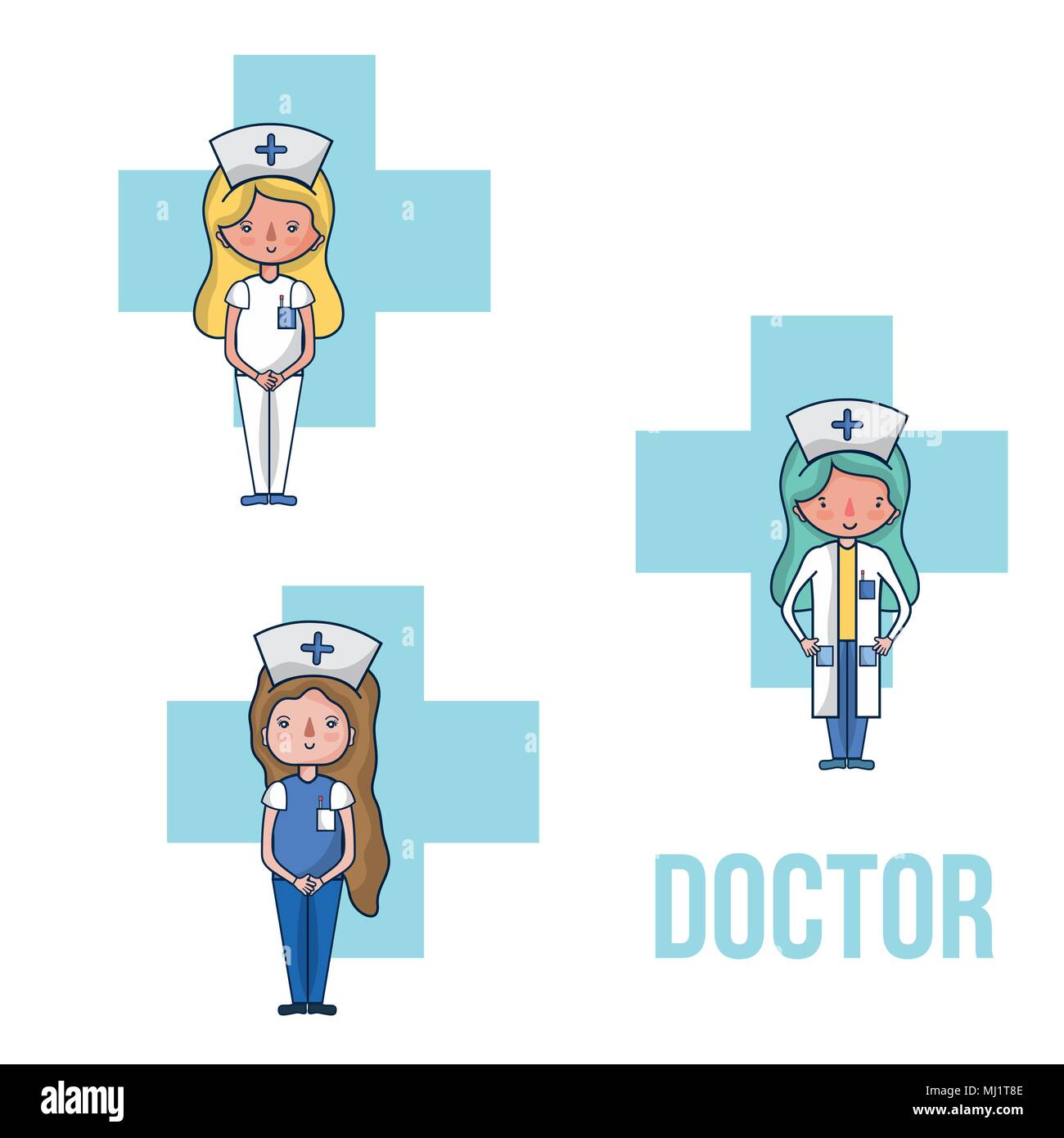 Medical cartoons Cut Out Stock Images & Pictures - Alamy