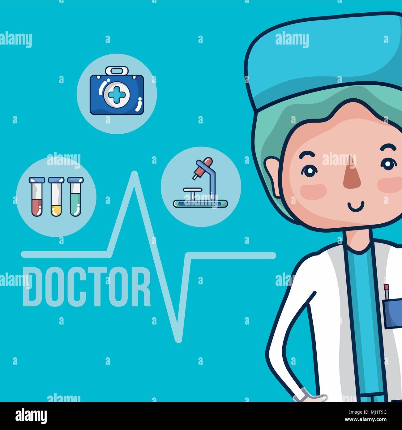 Doctor Cartoon Uniform High Resolution Stock Photography and Images - Alamy