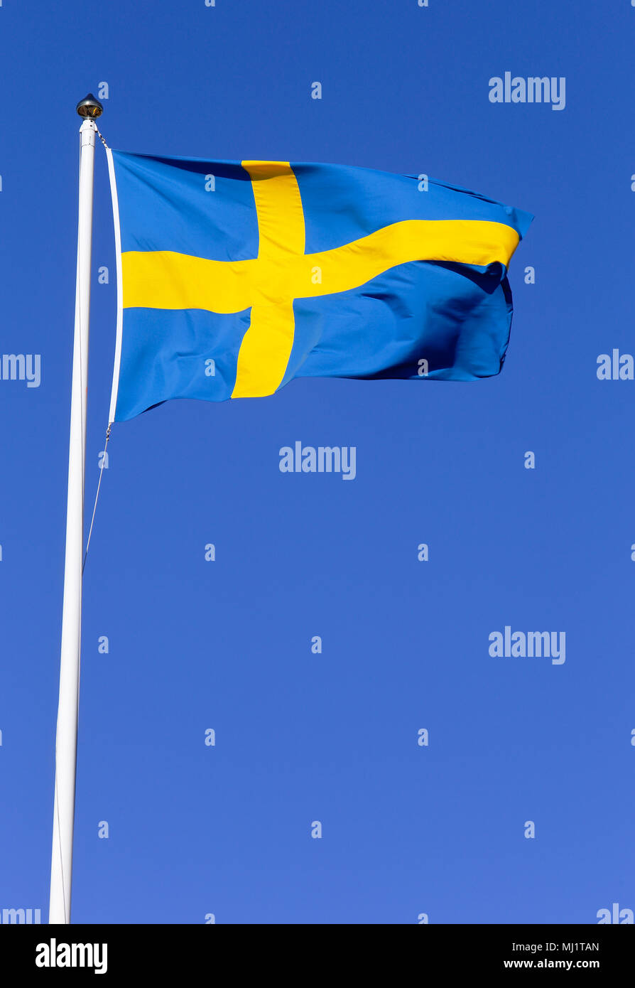 Flag hoisted hi-res stock photography and images - Alamy