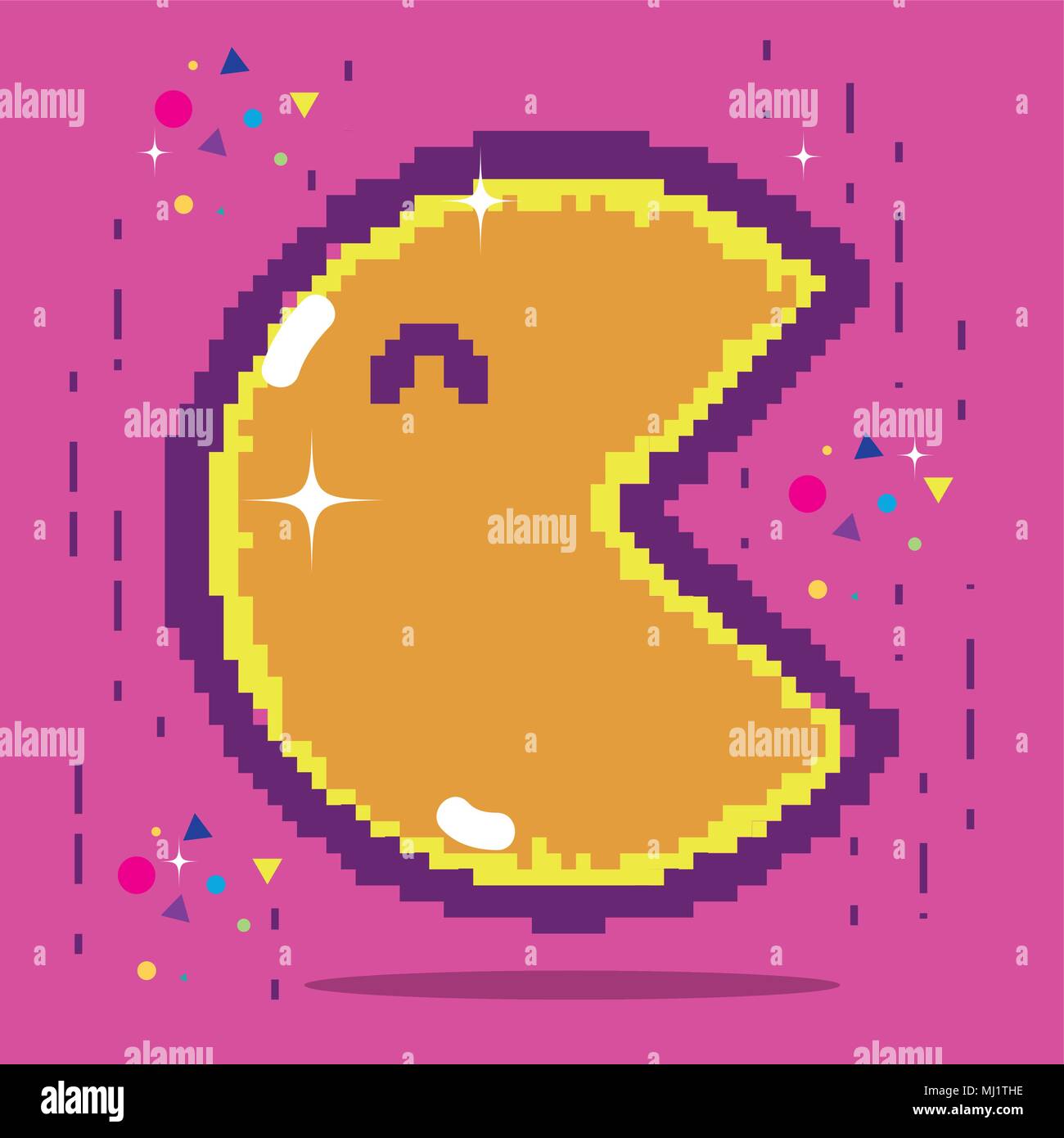 Pacman Stock Vector Images - Alamy