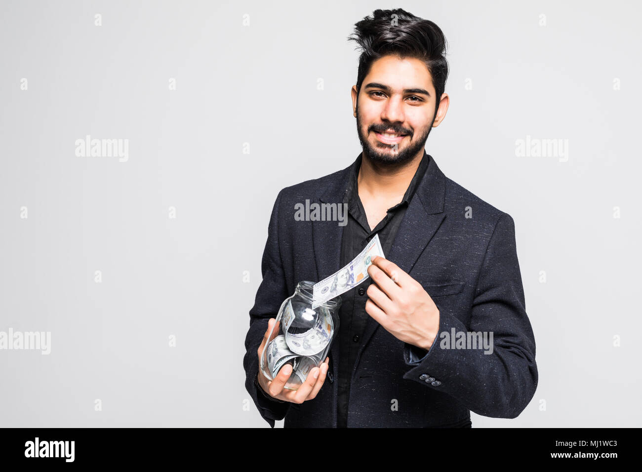 Grinning teeth man hi-res stock photography and images - Alamy