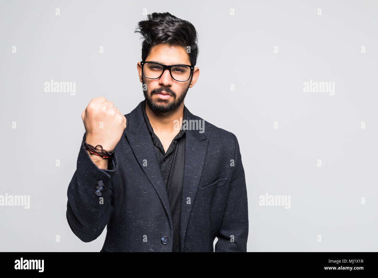Angry indian man hi-res stock photography and images - Alamy